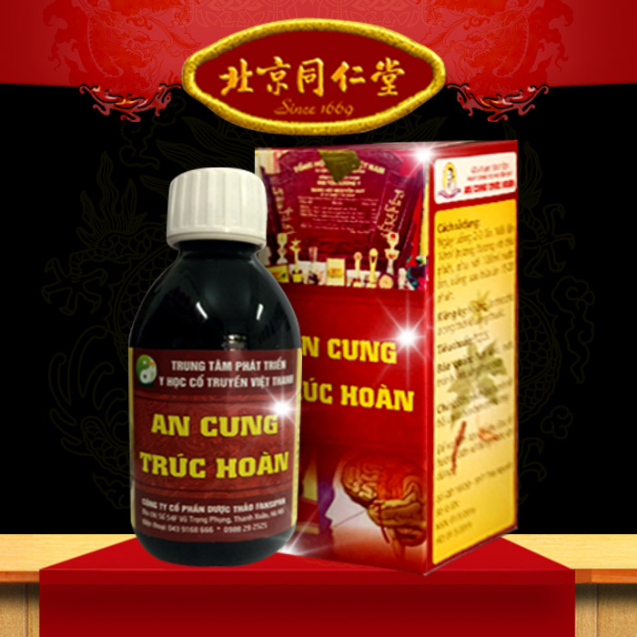 Thuốc an cung ngưu hoàng hoàn trung quốc bắc kinh đồng nhân đường